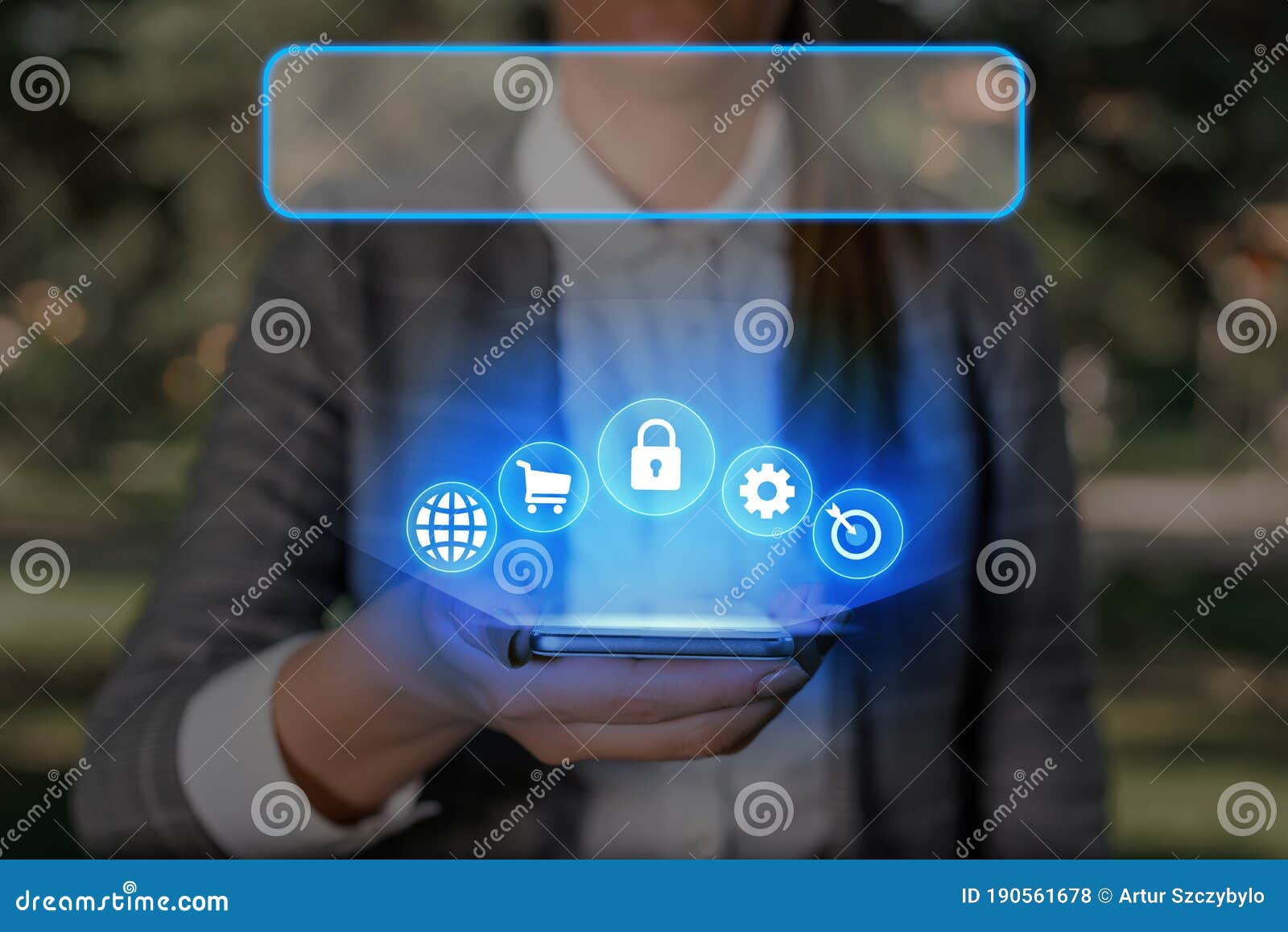 Information Computerization with Infographic Elements and Flat Icons ...