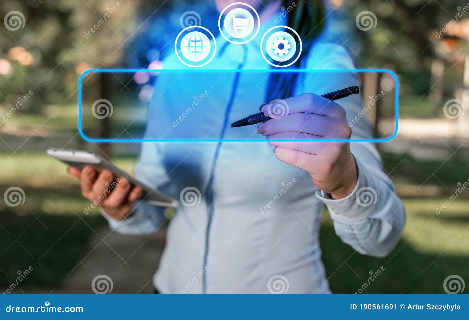 Information Computerization with Infographic Elements and Flat Icons ...