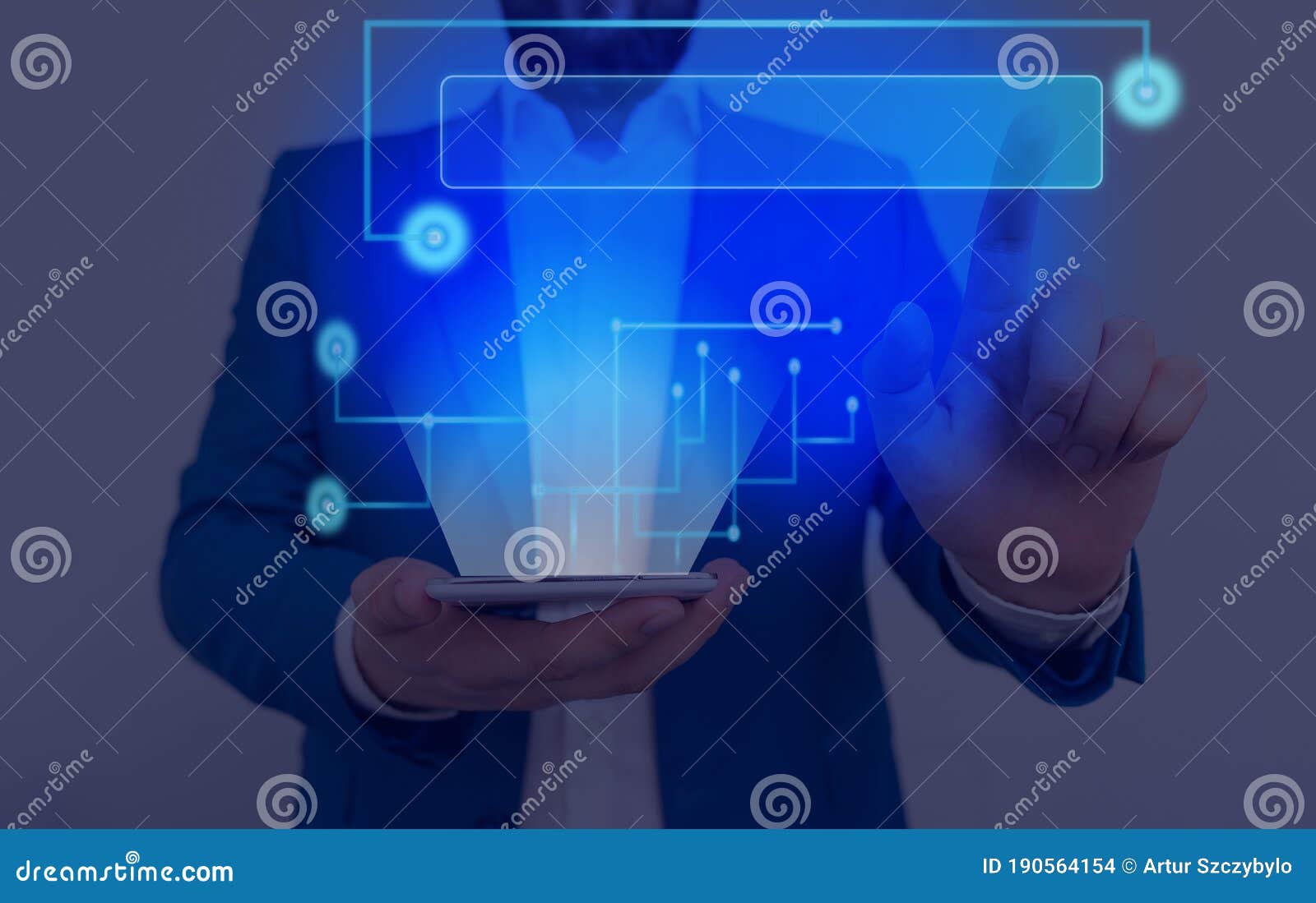 Information Computerization with Infographic Elements and Flat Icons ...