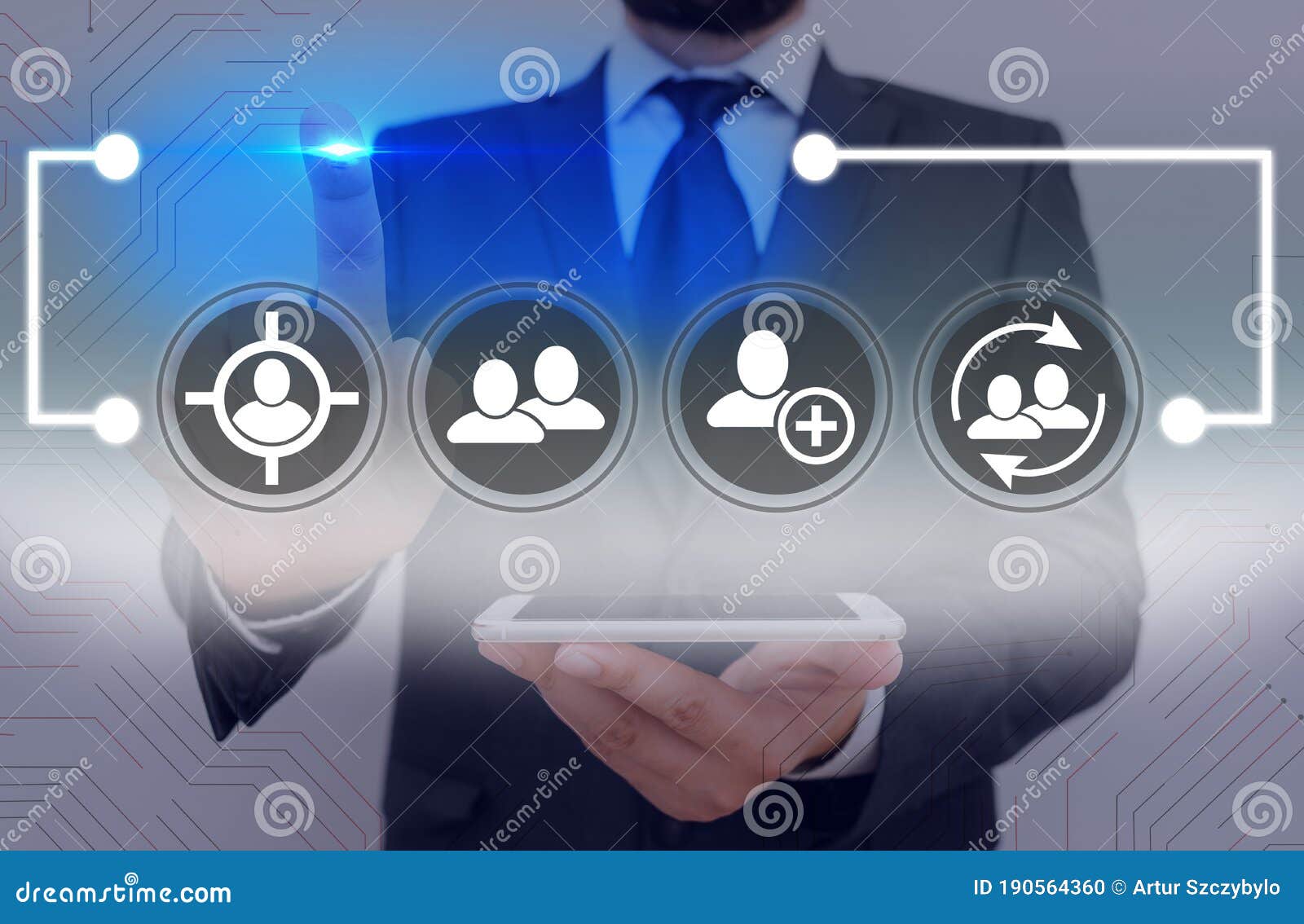 Information Computerization with Infographic Elements and Flat Icons ...