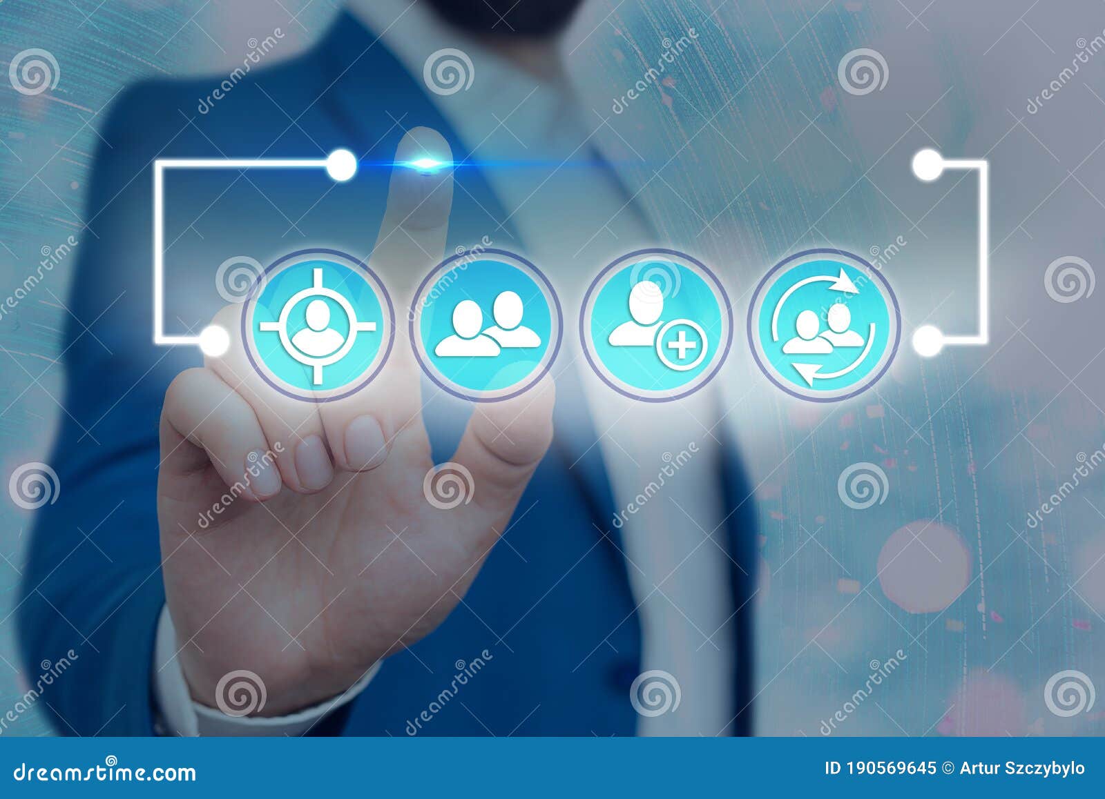 Information Computerization with Infographic Elements and Flat Icons ...