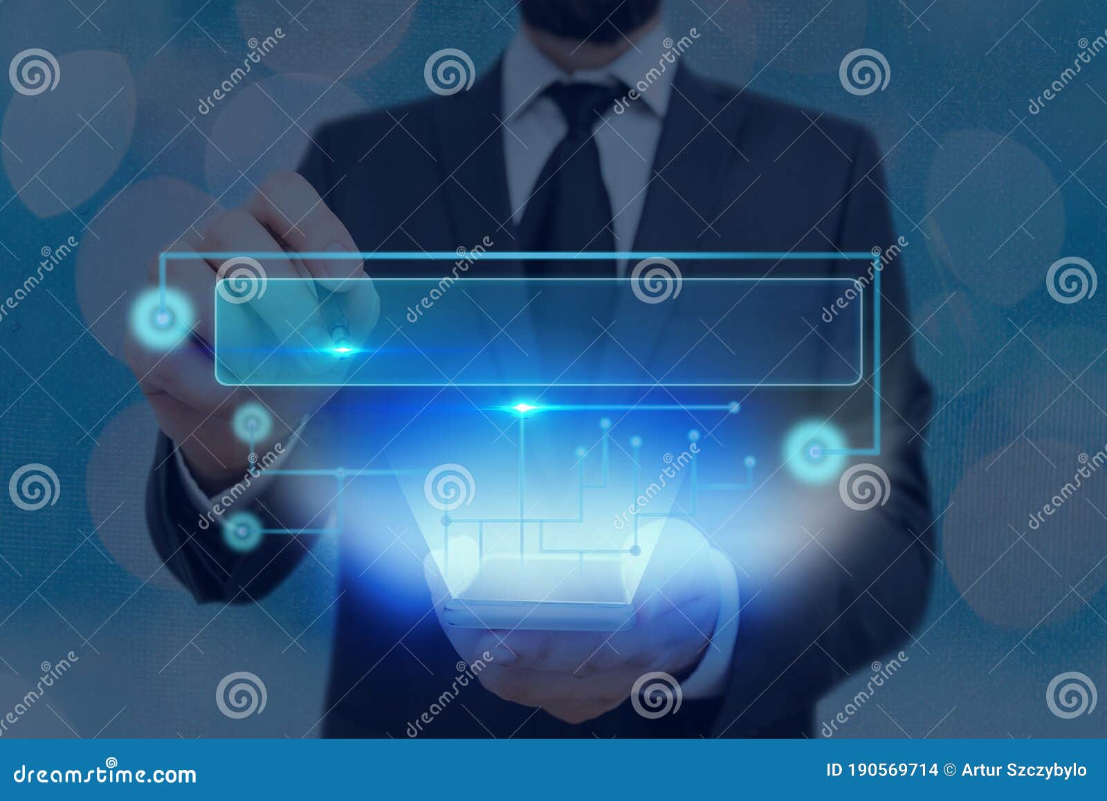 Information Computerization with Infographic Elements and Flat Icons ...