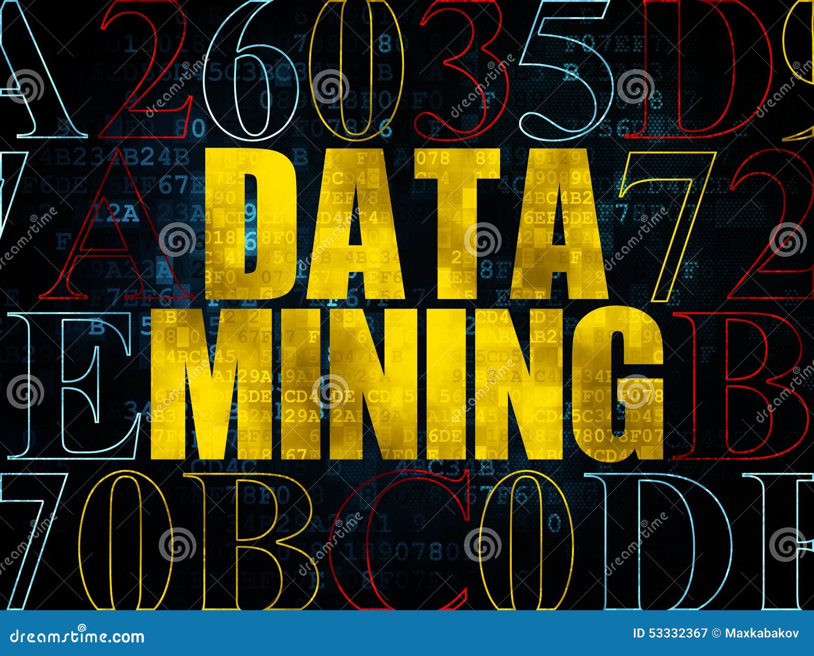 Information Concept: Data Mining on Digital Stock Illustration ...