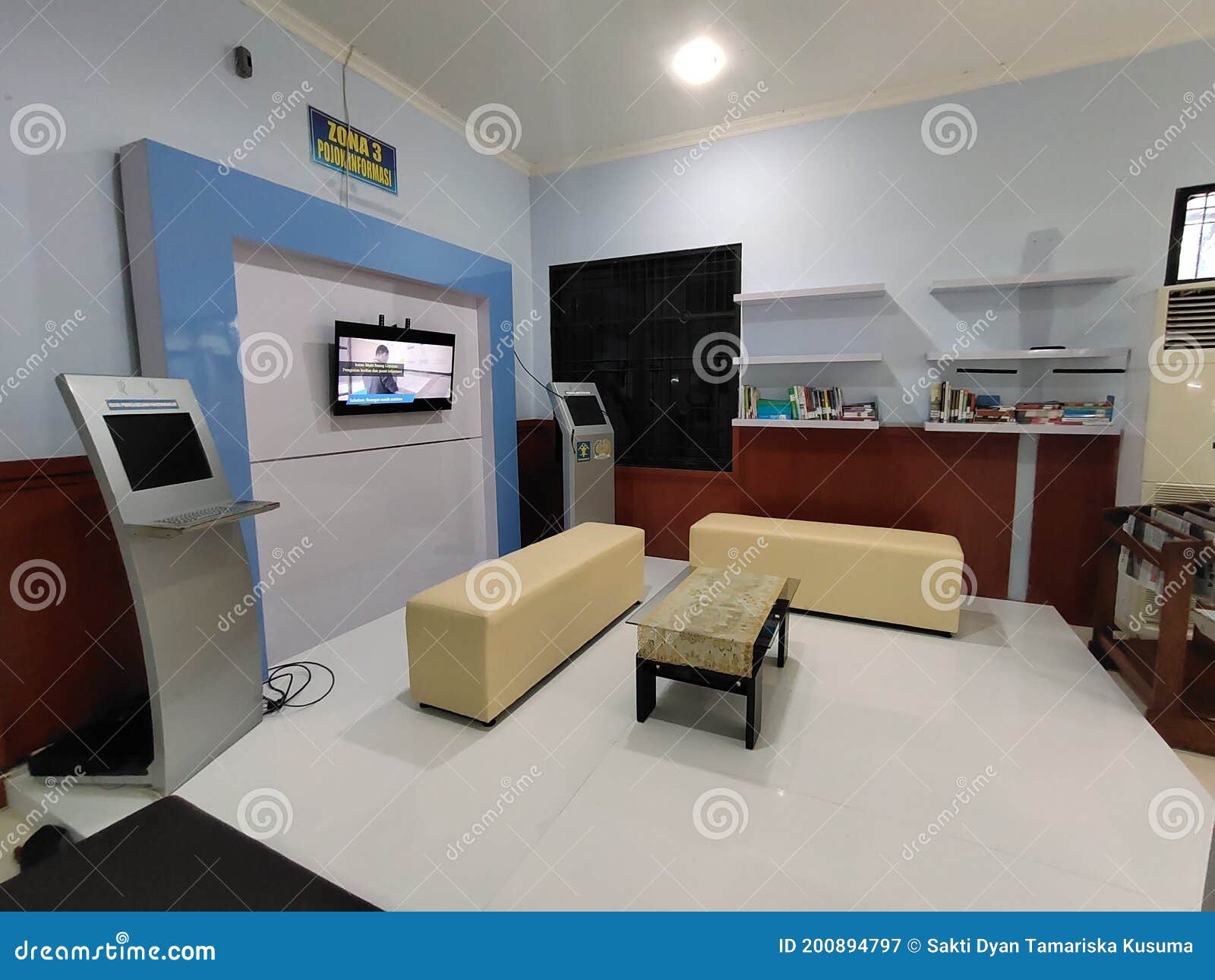 Information corner public stock image. Image of public - 200894797