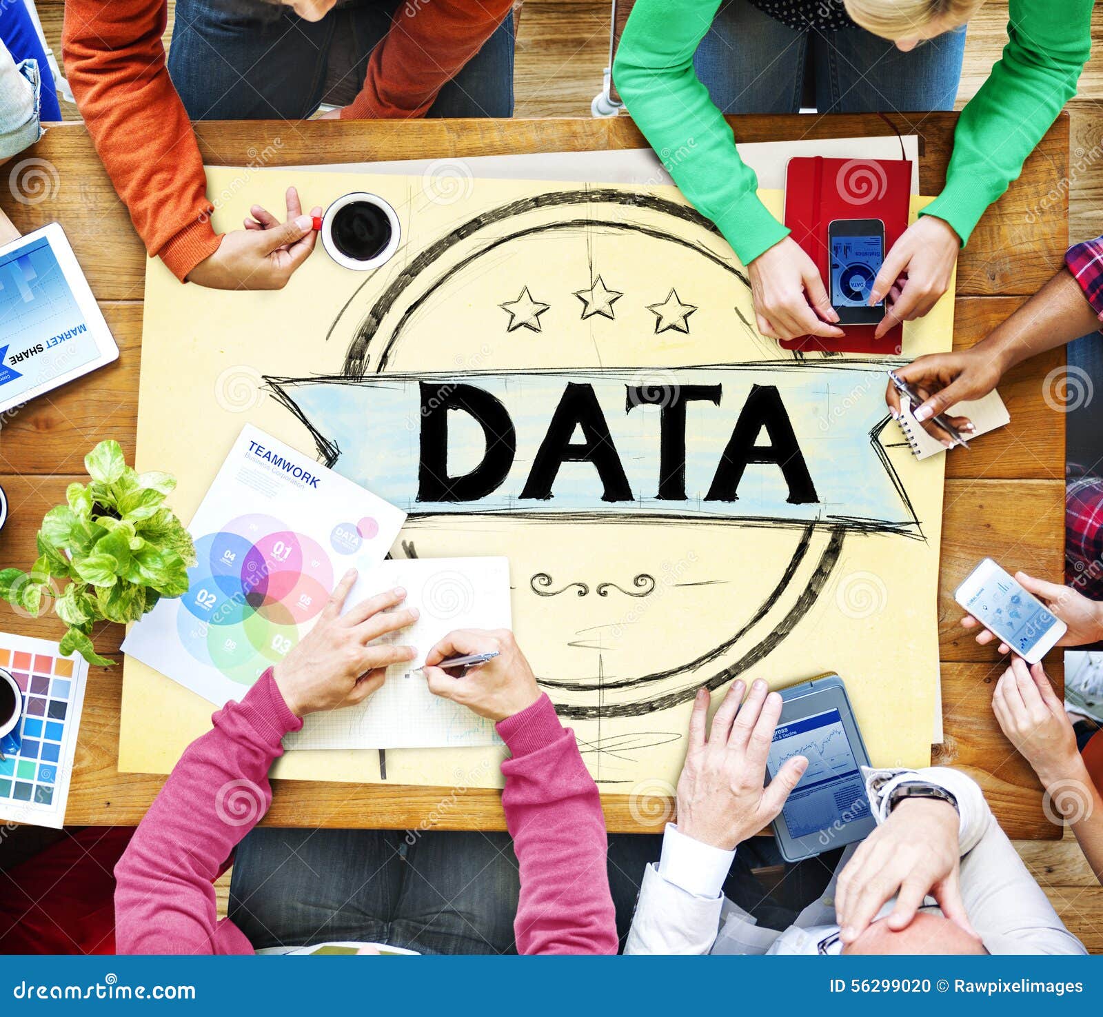 Information Data Analysis System Database Concept Stock Photo - Image ...