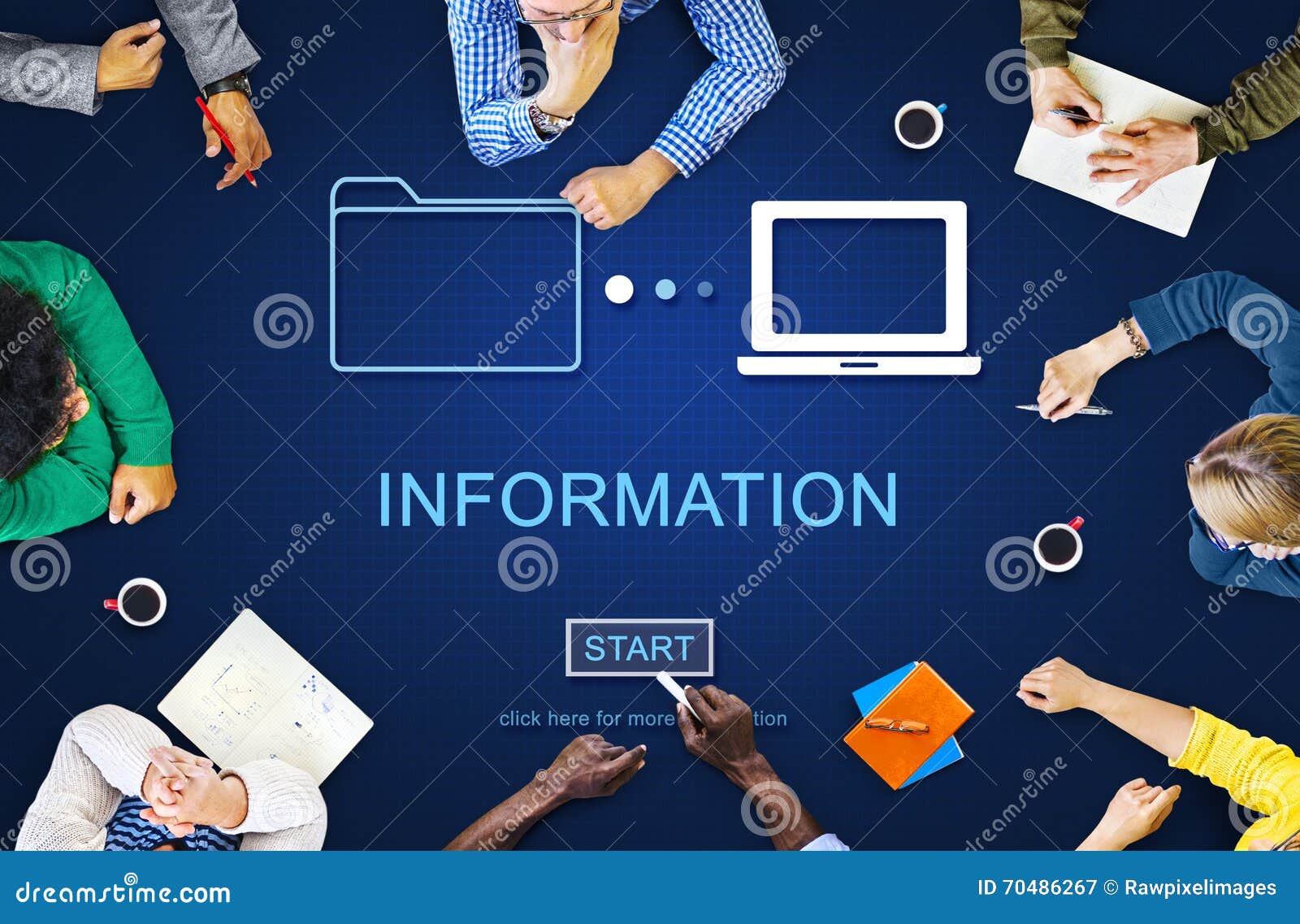 Information Details Facts Communication Sharing Concept Stock Image ...