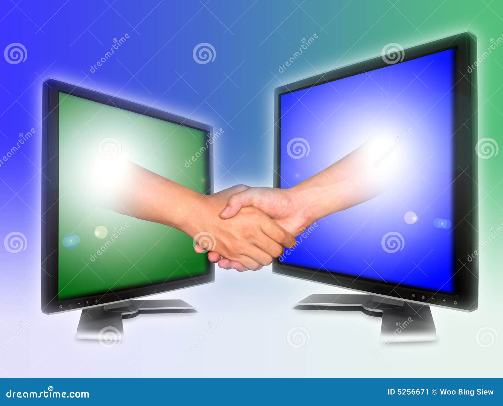 Information Exchange Stock Image - Image: 5256671