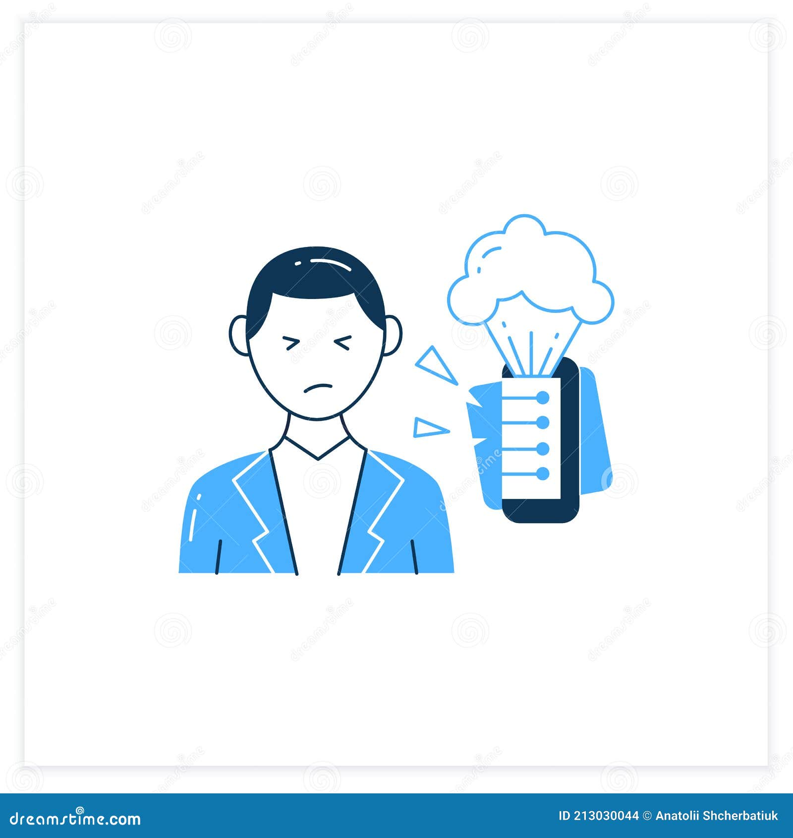 Information Explosion Royalty-Free Stock Photography | CartoonDealer ...