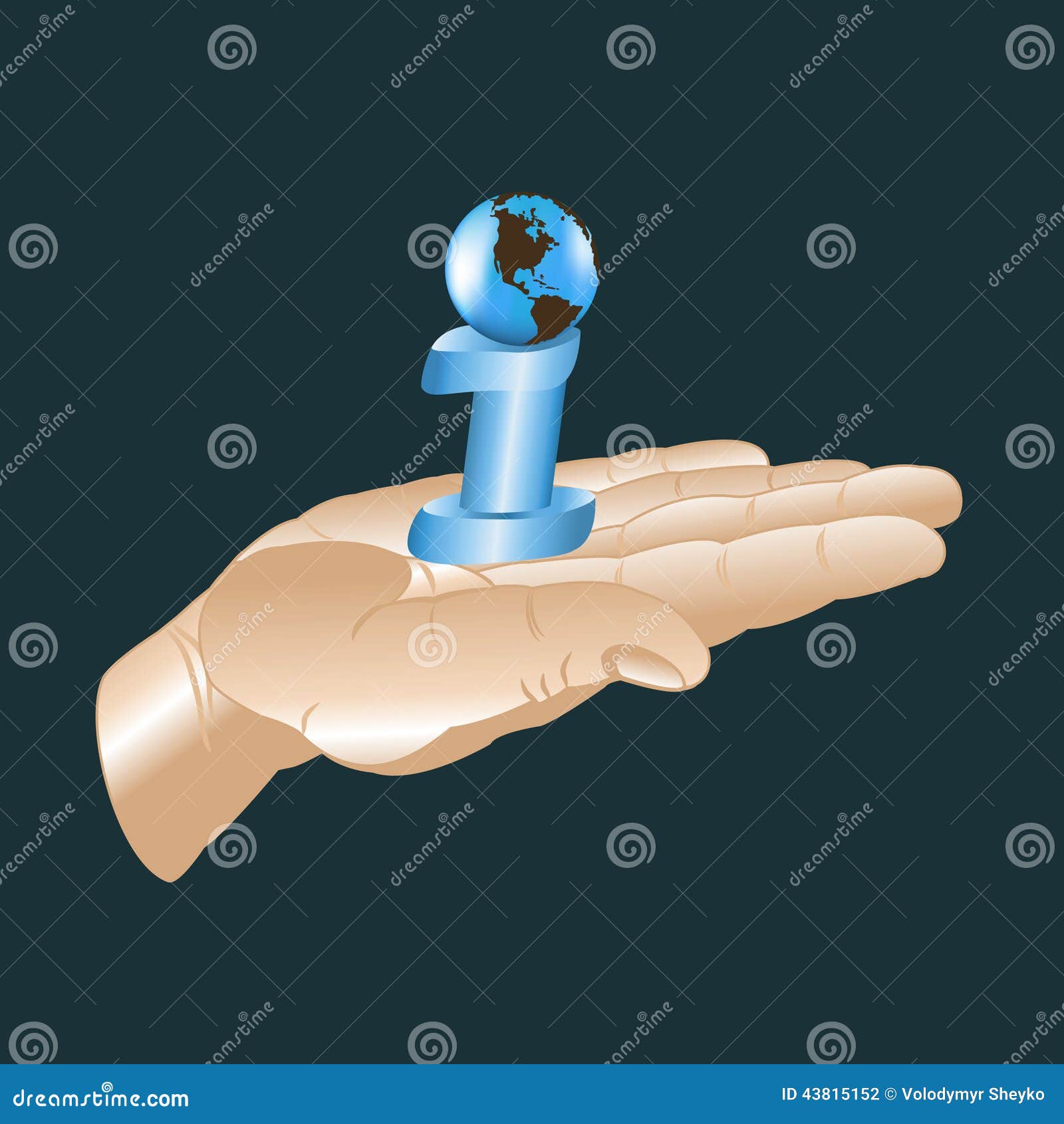 Information from the First Hands-reliable Source O Stock Vector ...