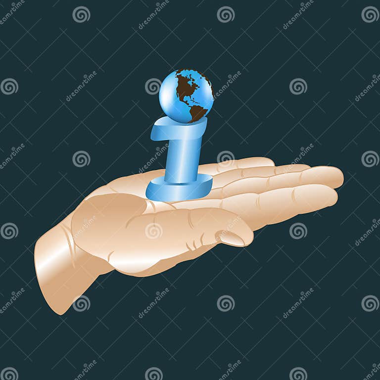 Information from the First Hands-reliable Source O Stock Vector ...