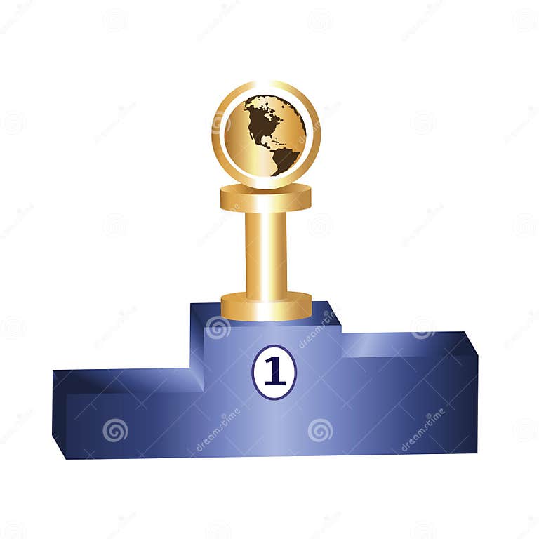 Information is always on the First Place Stock Vector - Illustration of ...