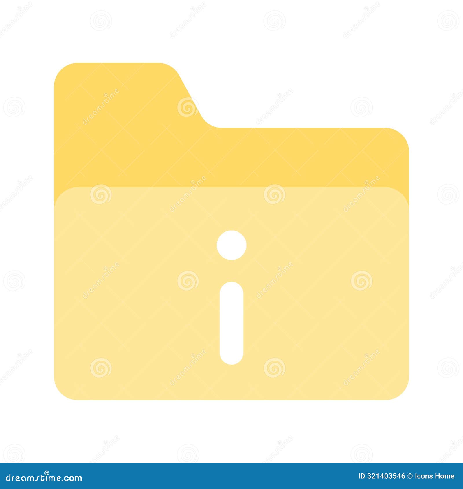 Information Folder Icon Design, Premium Vector Stock Vector ...