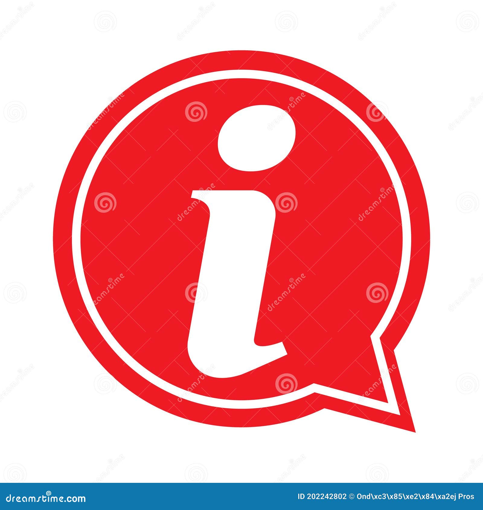 Information Help Icon, Helpdesk Info Bubble Desk. Vector Sing Isolated ...