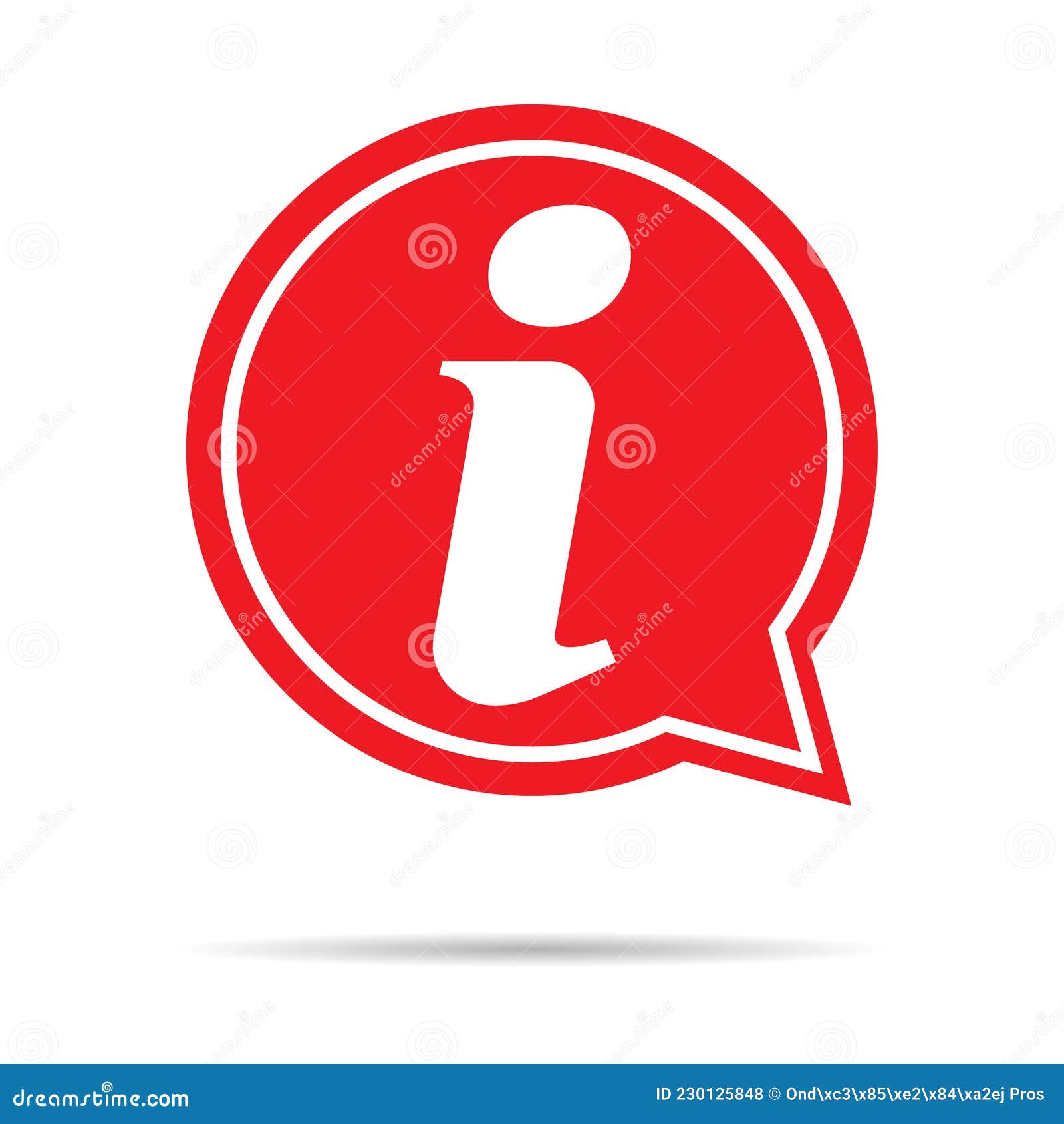 Information Help Icon, Helpdesk Info Bubble Desk. Vector Sing Isolated ...