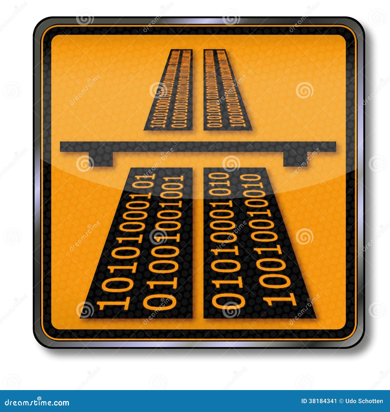 Information highway stock vector. Illustration of memory - 38184341