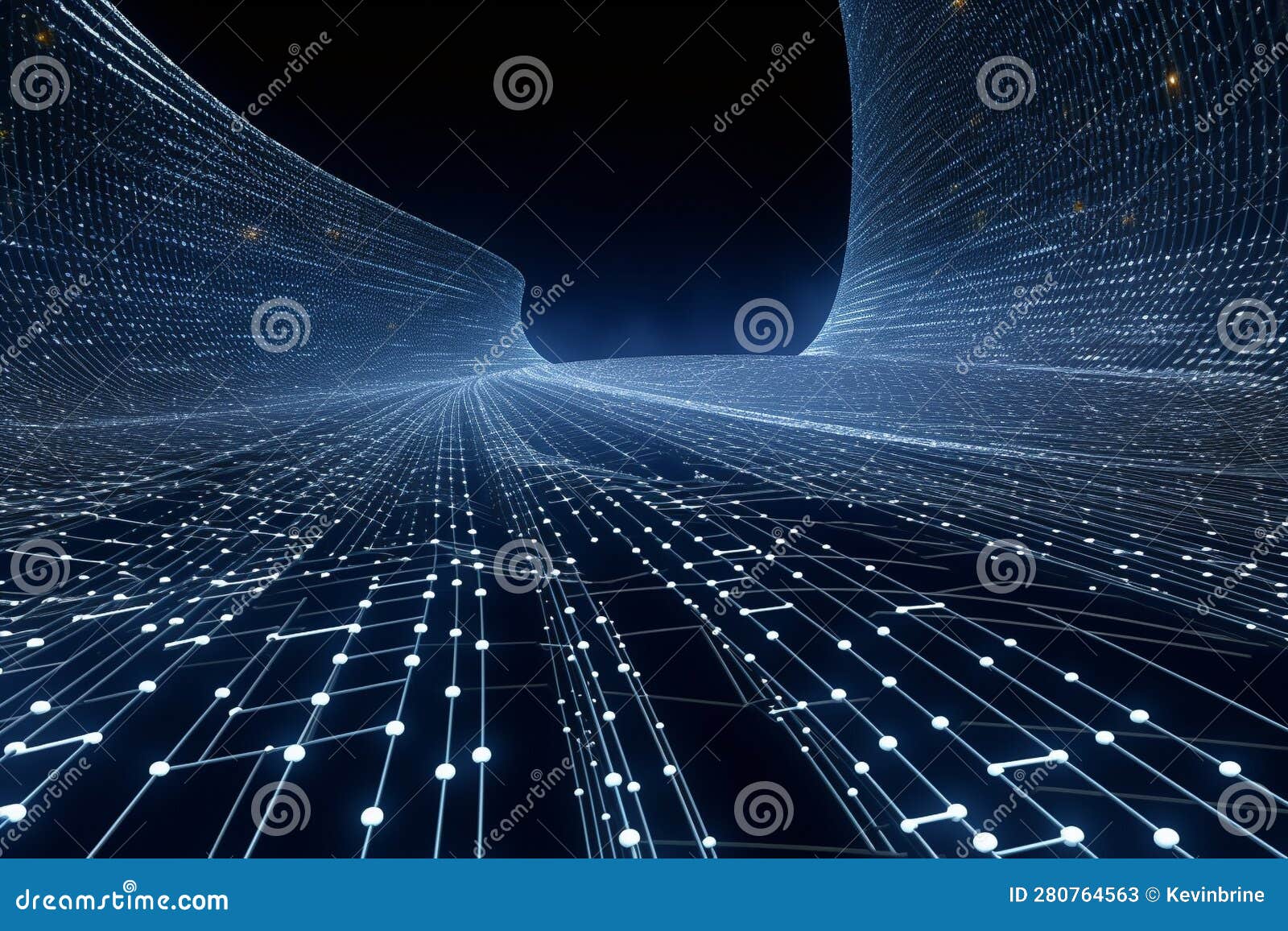 Information Highway Concept Stock Illustration - Illustration of lines ...