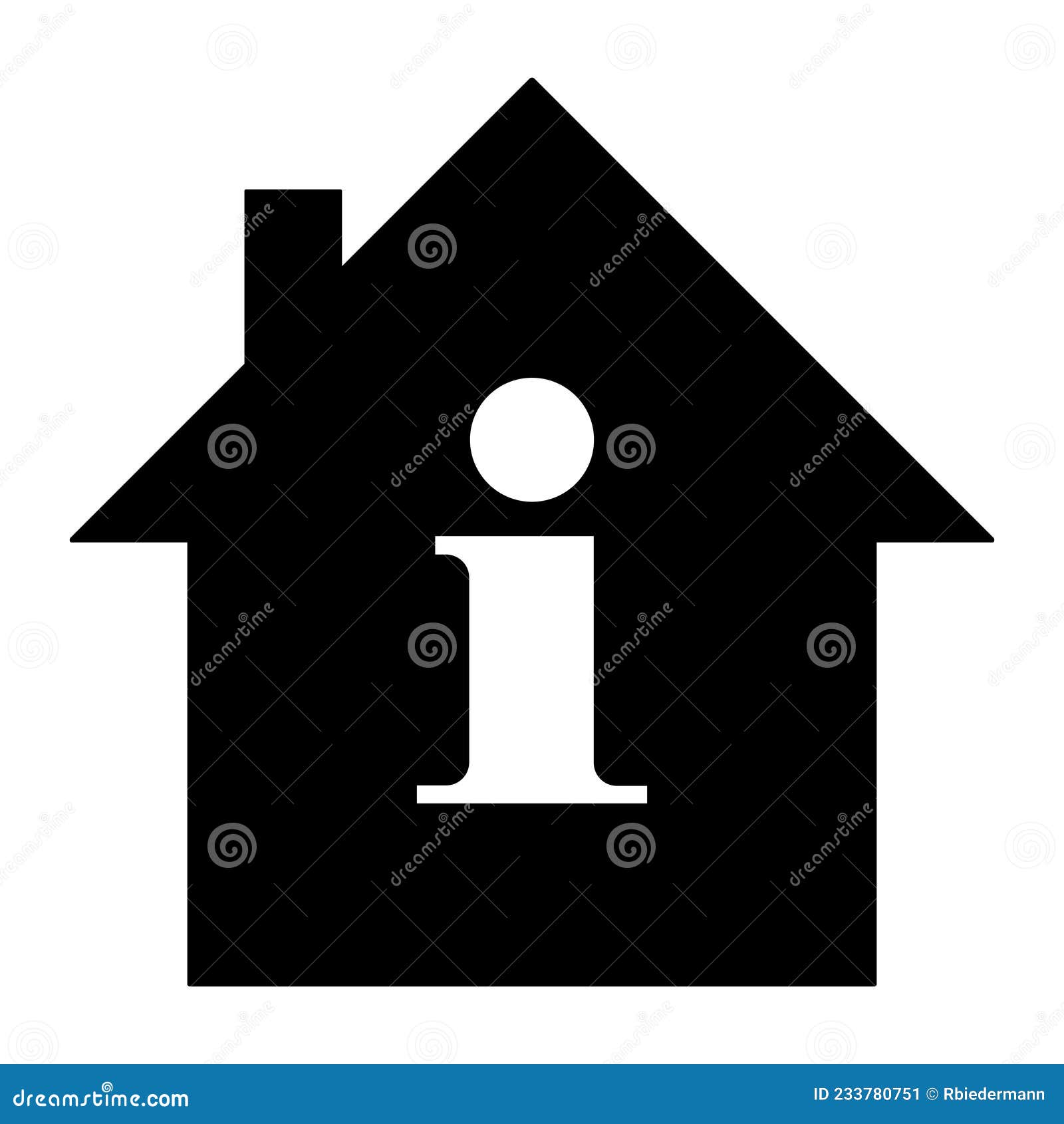 Information and home stock vector. Illustration of black - 233780751
