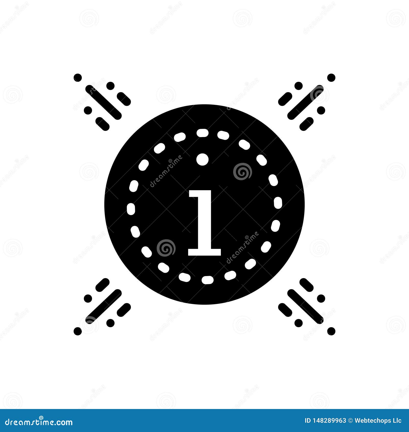 Black Solid Icon for Information, Knowledge and Communication Stock ...