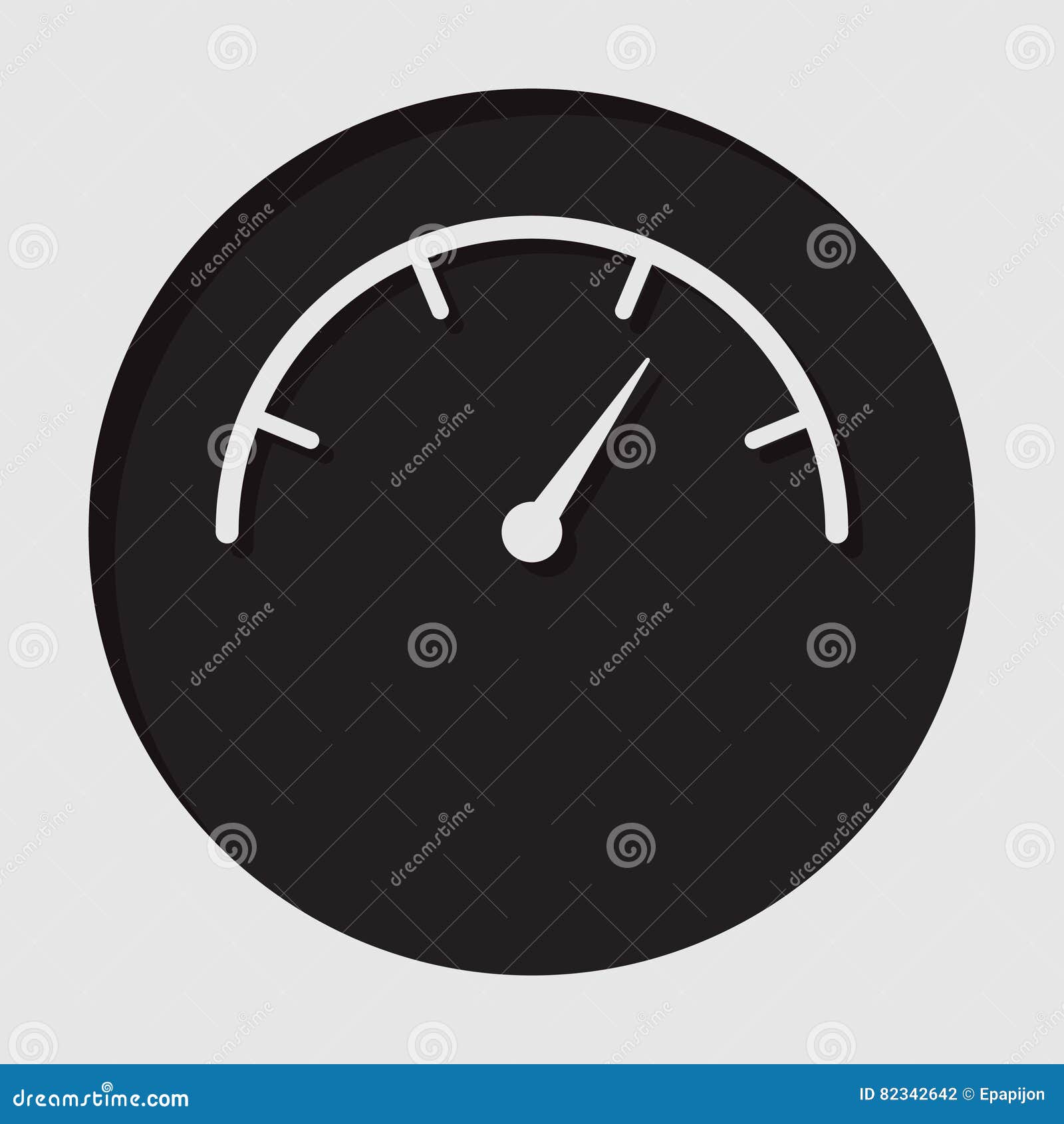 Information Icon - Dial Symbol Stock Vector - Illustration of dark ...