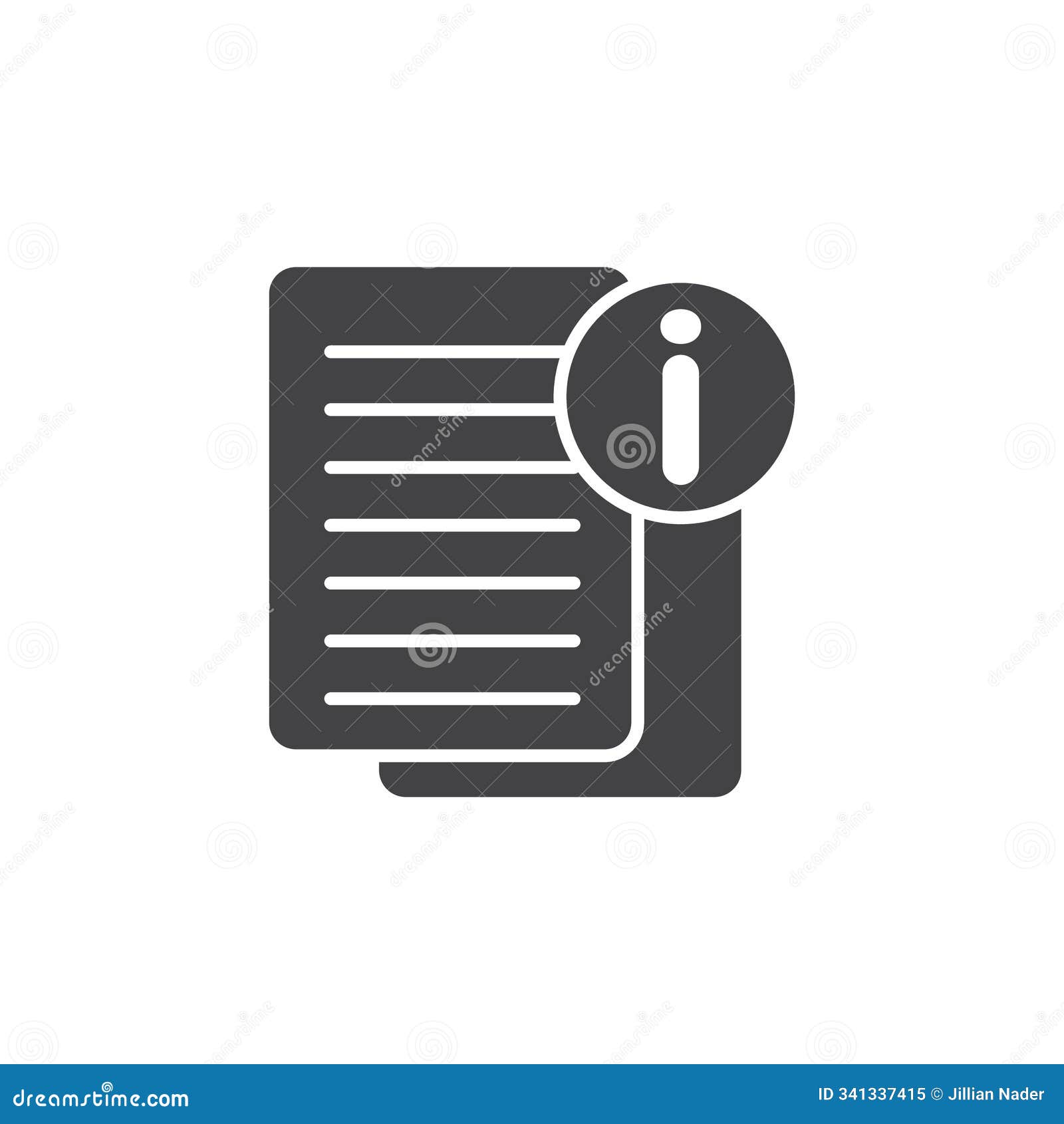 Information Icon Flat Simple Outline Set Stock Illustration ...