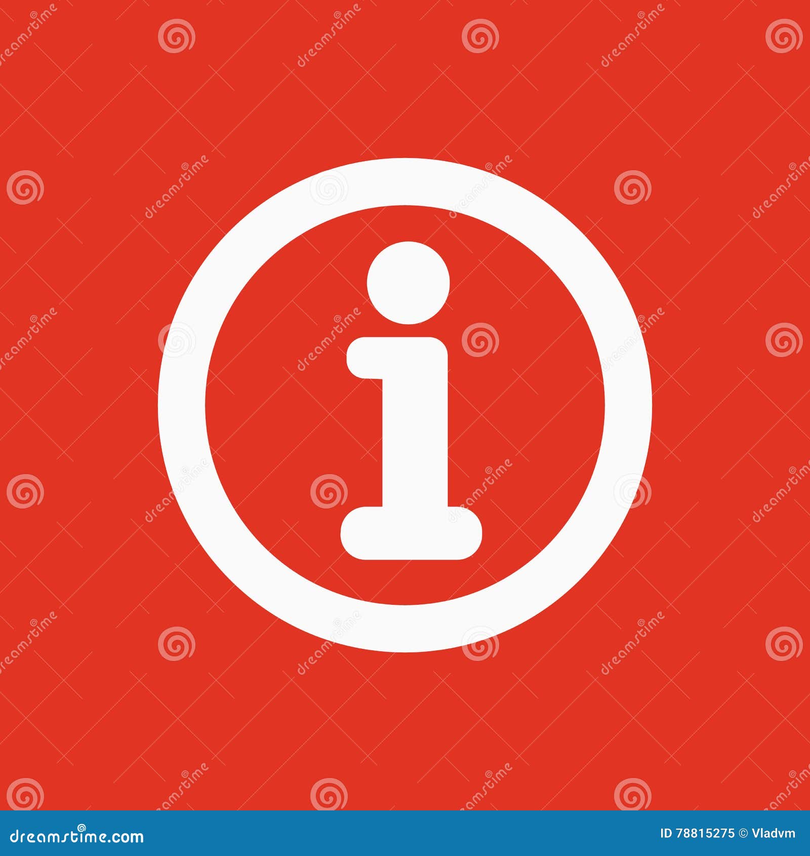 The Information Icon. Info and Faq Symbol Stock Vector - Illustration ...