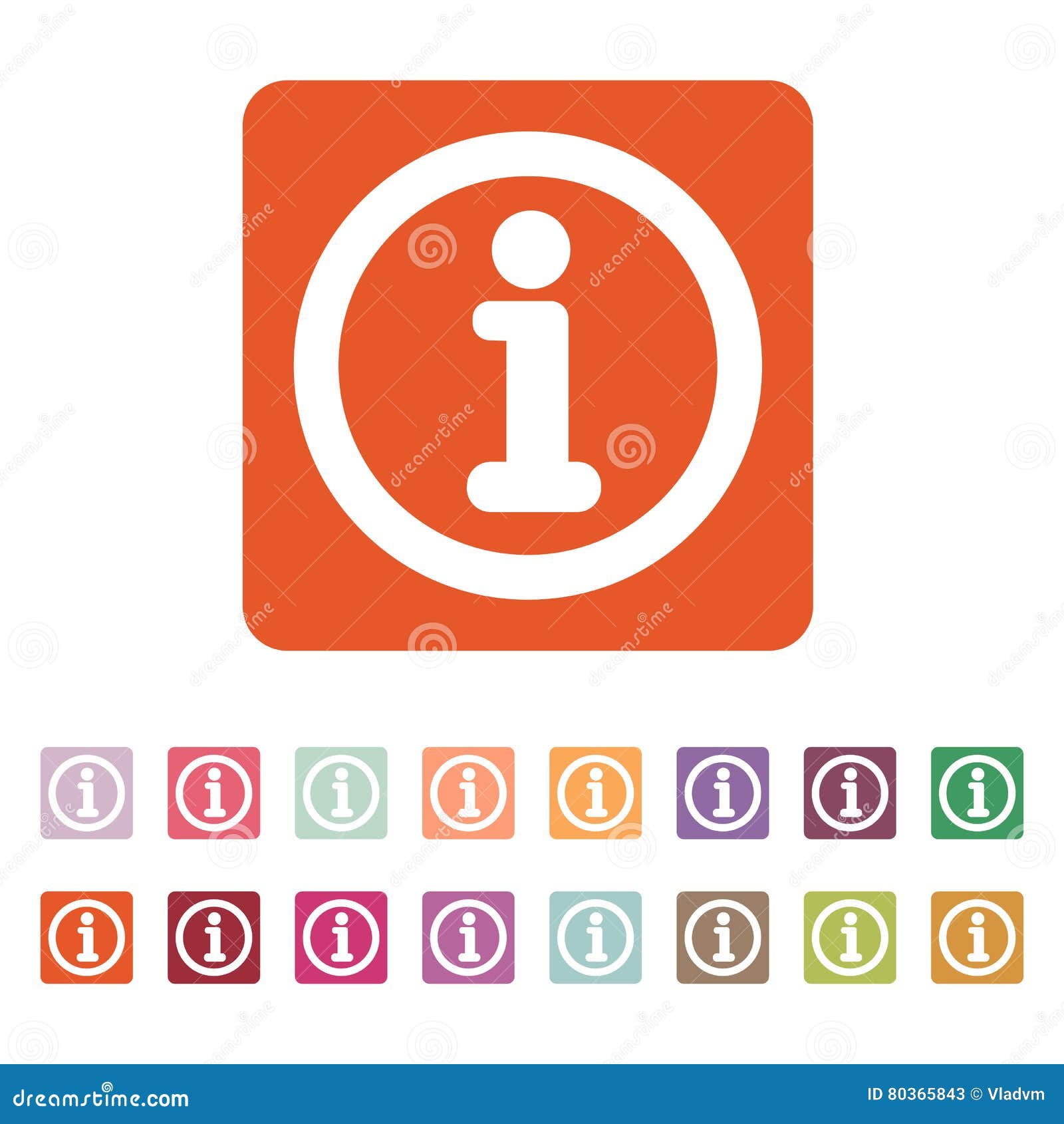 The Information Icon. Info and Faq Symbol Stock Vector - Illustration ...