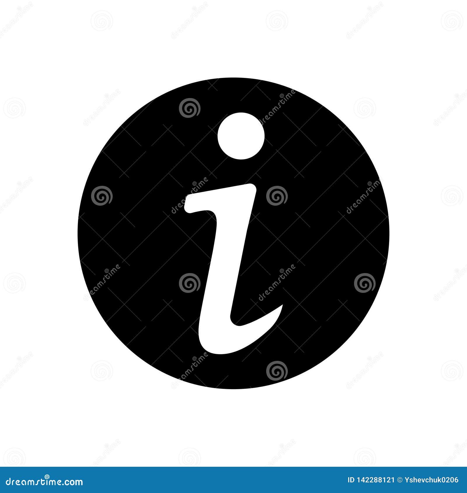 Information Icon. Information Medium. White Background. Vector ...