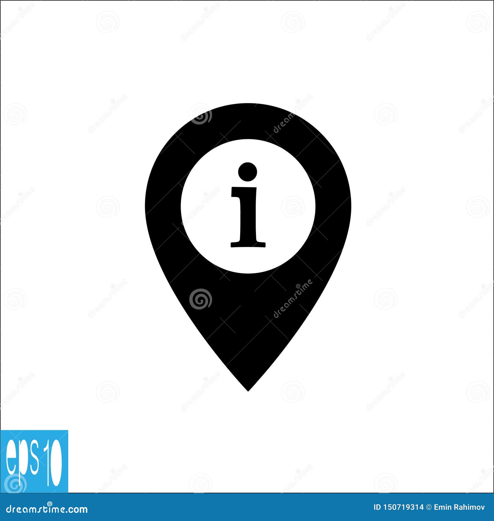 Information Icon ,sign , Map Icon - Vector Illustration Stock ...