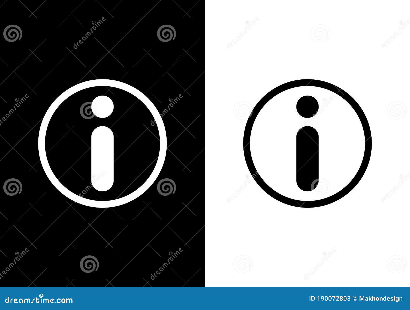 Information Icon Vector Illustration. Information Simple Sign Symbol ...