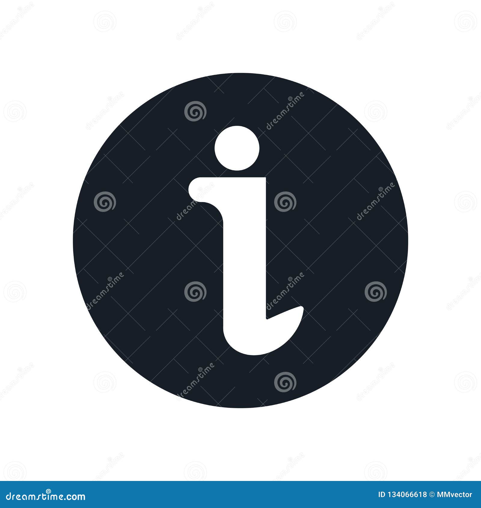 Information Icon Vector Sign and Symbol Isolated on White Background ...