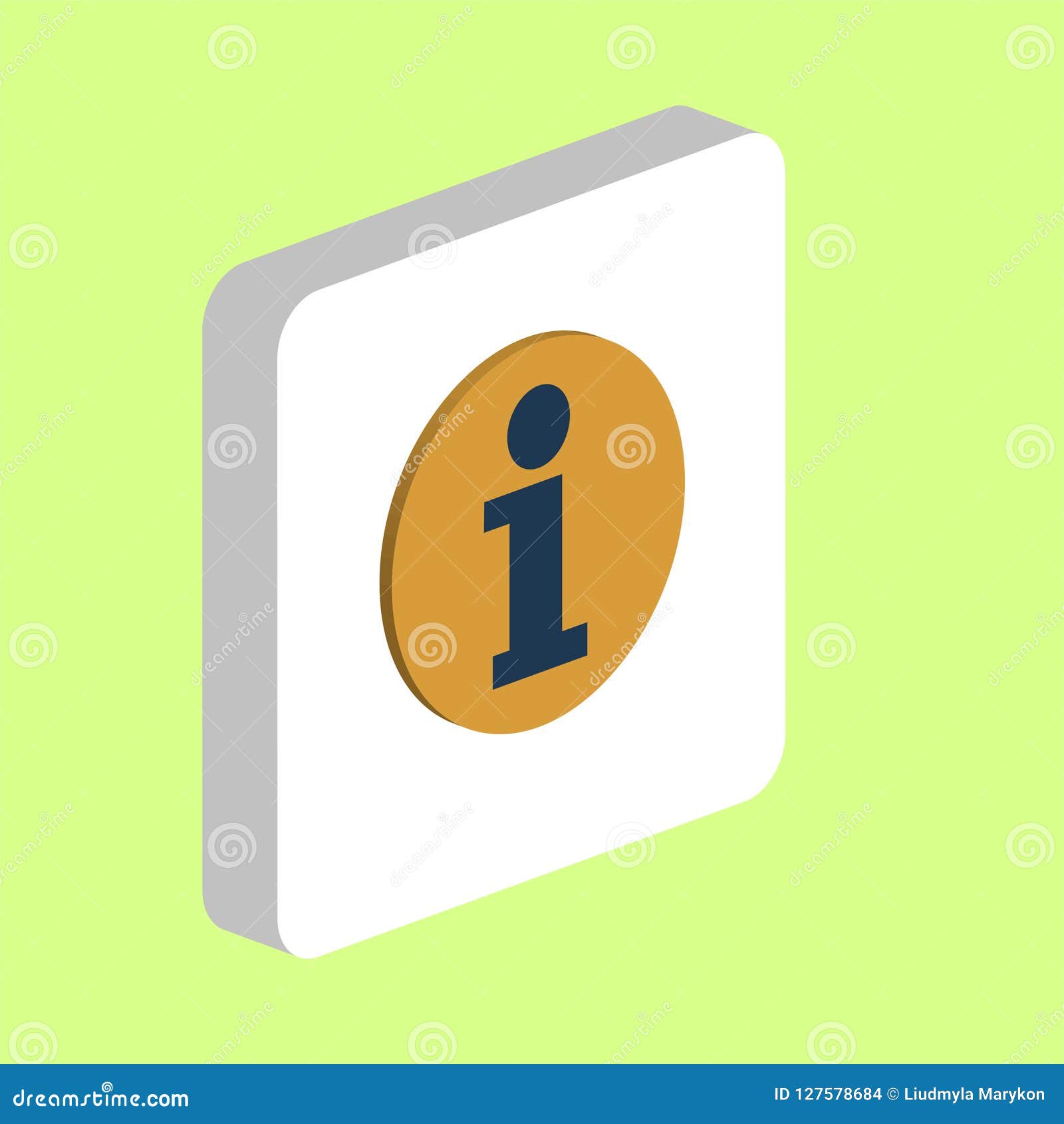 Information, Info Computer Symbol Stock Vector - Illustration of ...