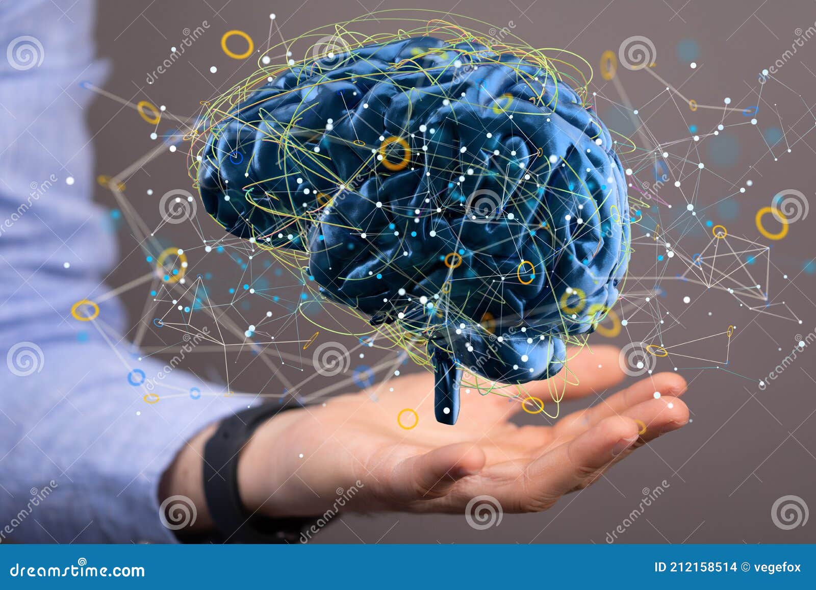 Information Intelligence Brain Ai Digtal 3d Artificial Intelligence ...