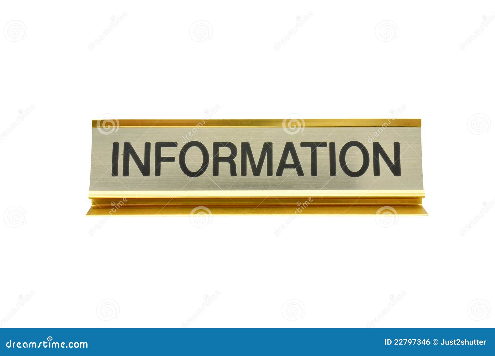 Information lable on white stock photo. Image of label - 22797346