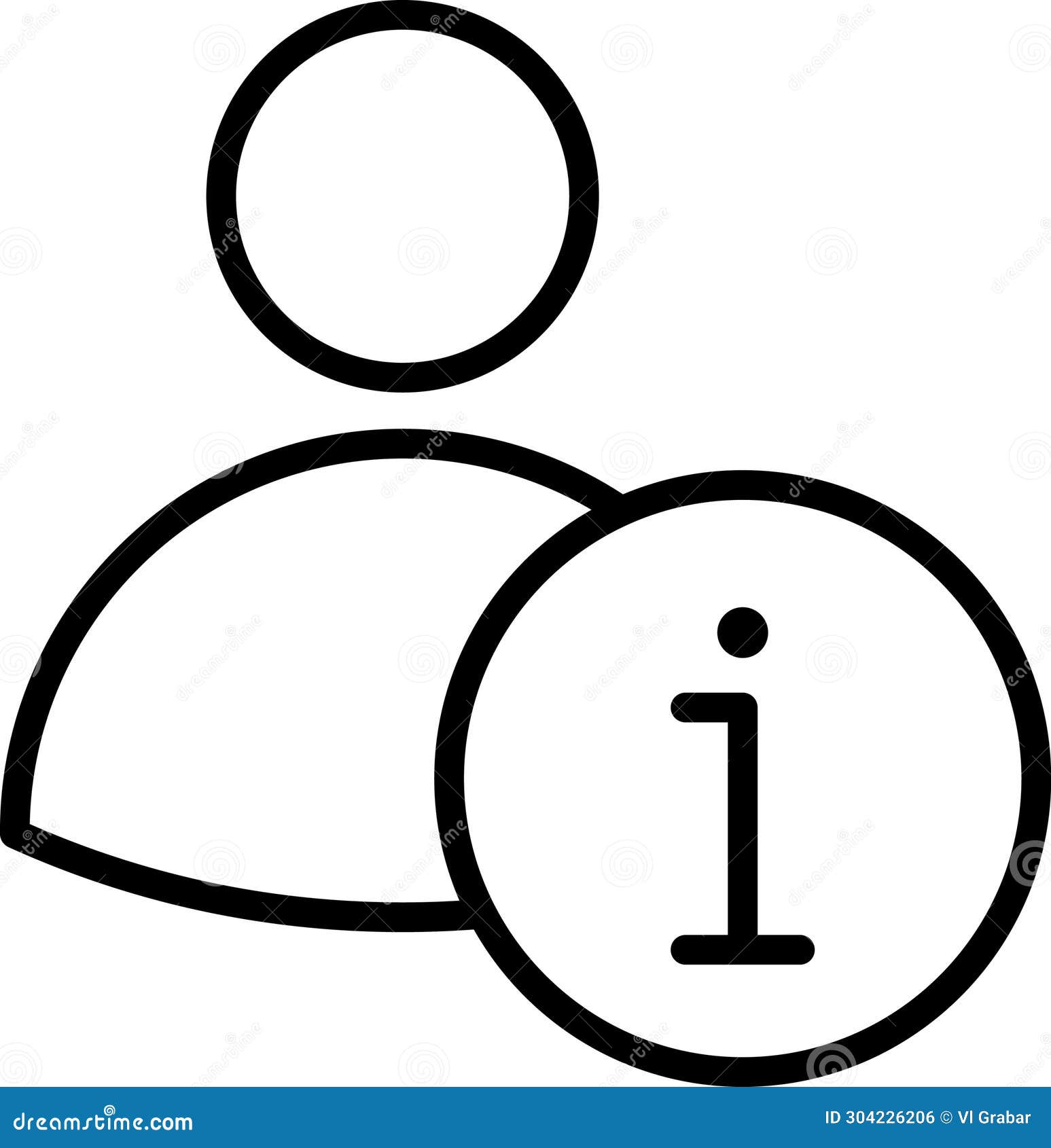 Information Line Icon Vector. Inform, Guide, Privacy Policy, Manual ...