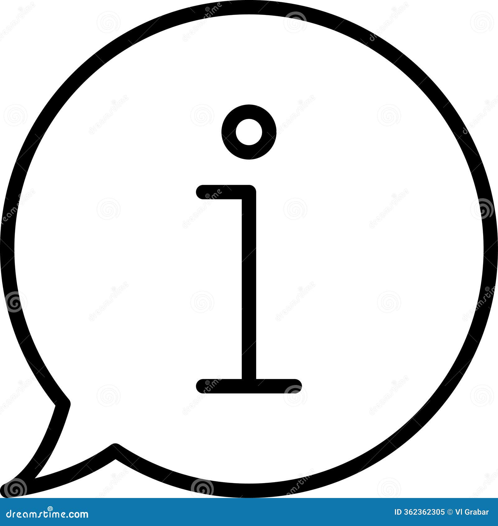 Information Line Icon Vector. Inform, Guide, Privacy Policy, Manual ...