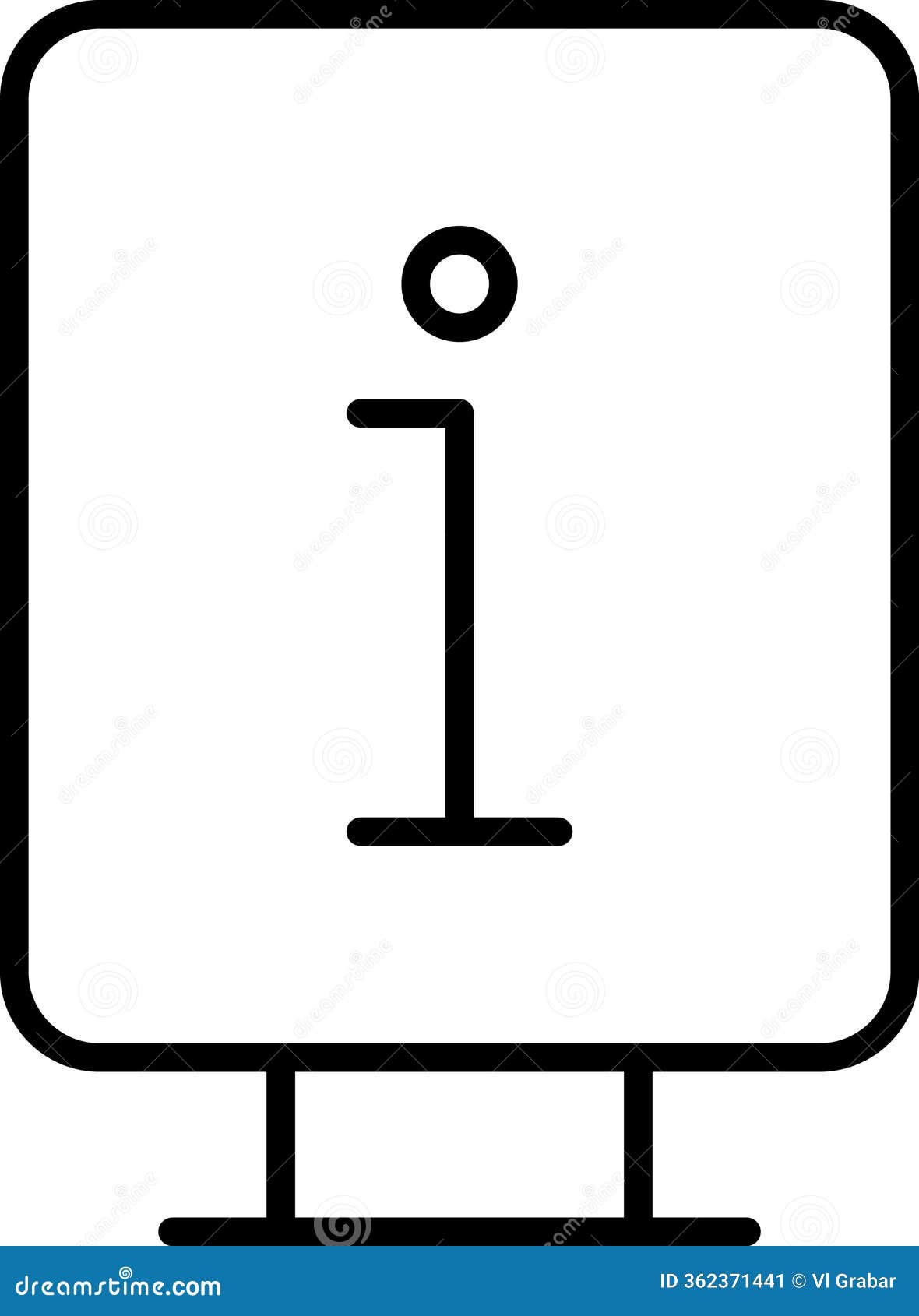 Information Icon Vector. Inform, Guide, Privacy Policy, Manual, Rule ...