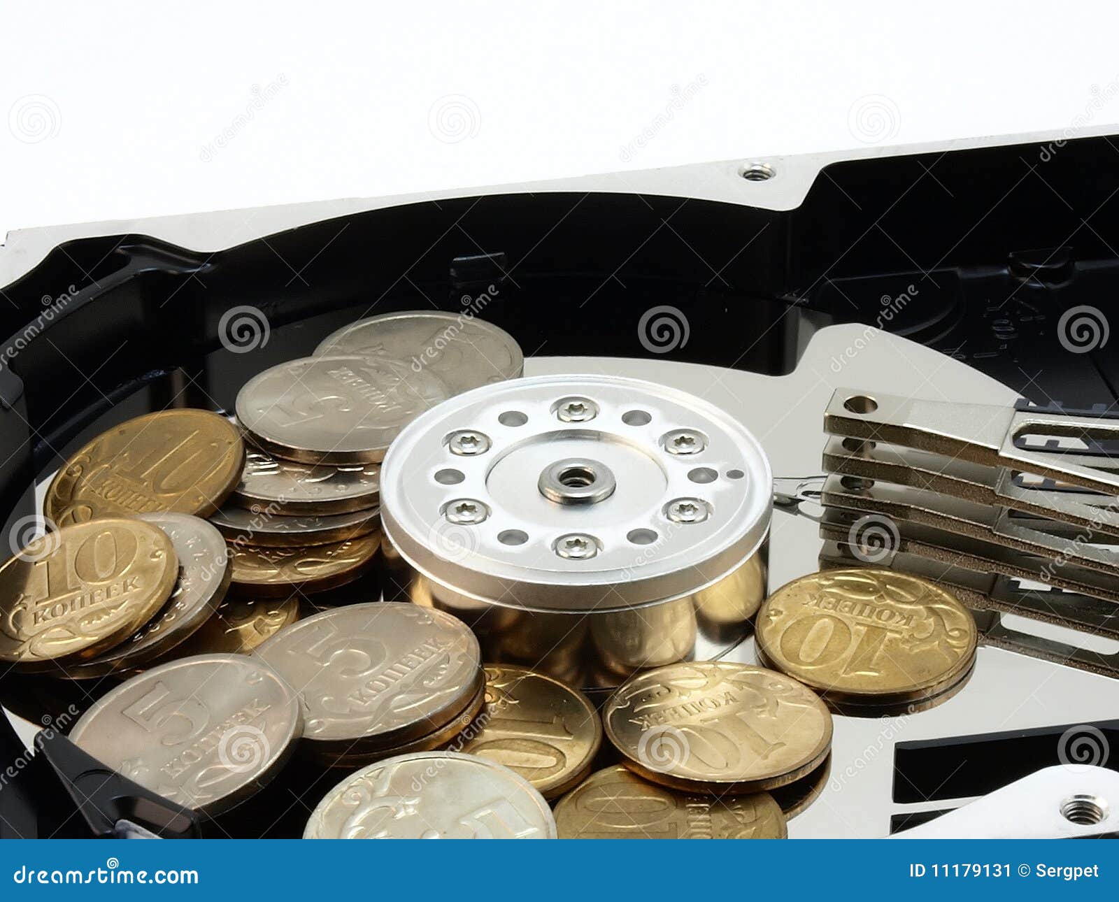 Information is money stock image. Image of magnet, hard - 11179131