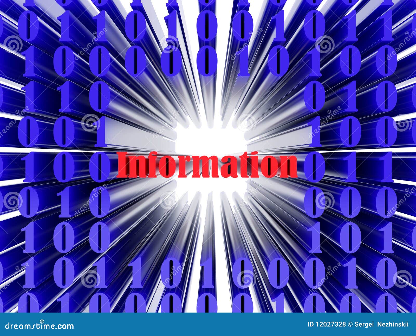 Information one stock illustration. Illustration of mathematics - 12027328