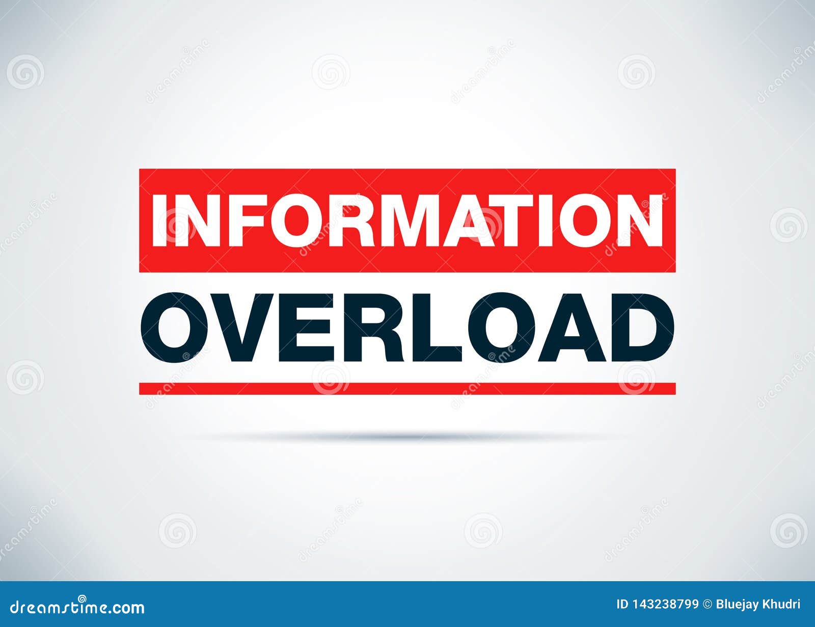 Information Overload Abstract Flat Background Design Illustration Stock ...