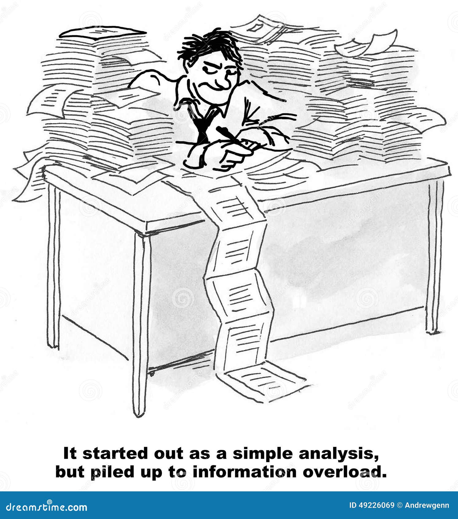 Information Overload stock illustration. Illustration of cartoons ... Information Overload stock illustration. Illustration of cartoons ...