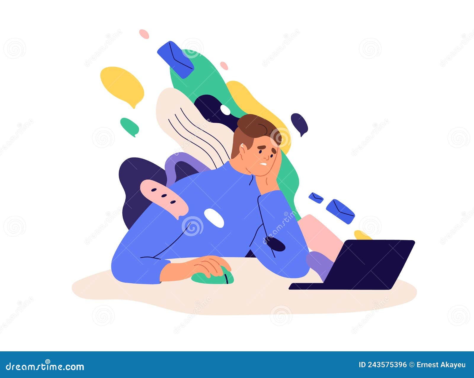 Person, With Multiple Personalities, Experiencing Different Symptoms Of ... Person, With Multiple Personalities, Experiencing Different Symptoms Of ...