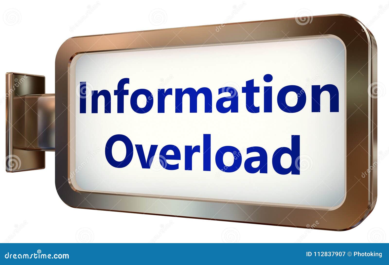 Information Overload Warning Sign Illustration | CartoonDealer.com ...