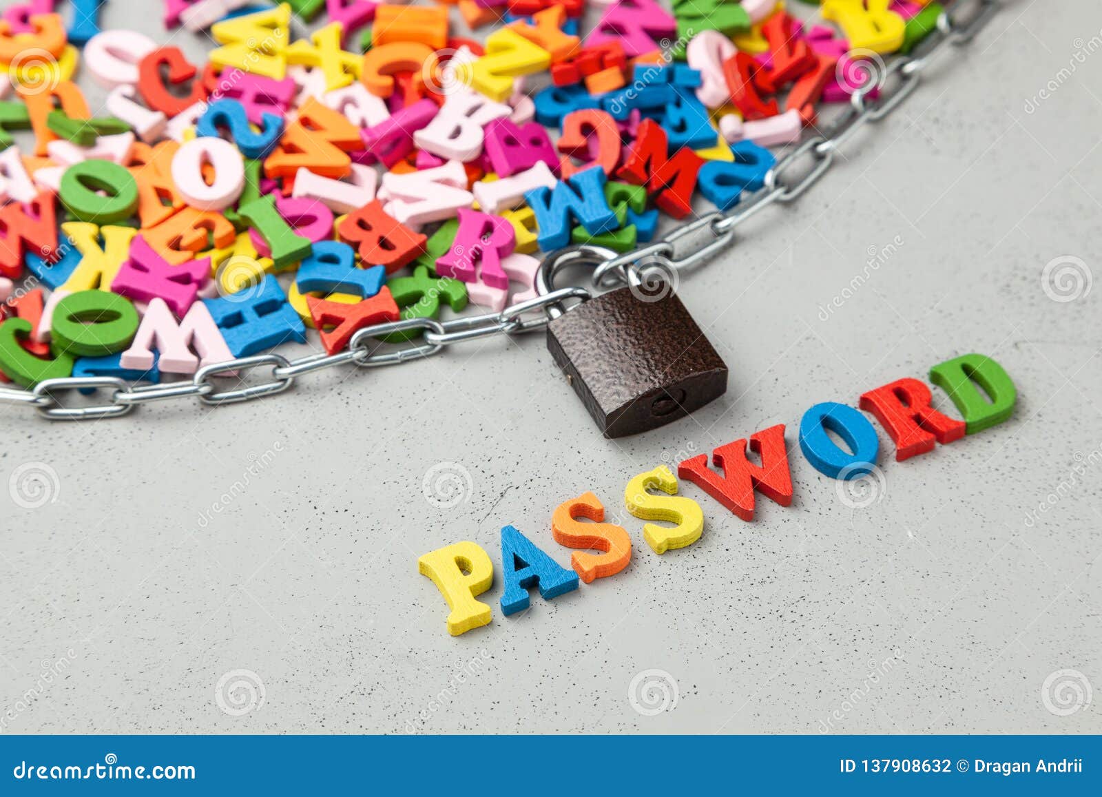 Information is Password Protected. Letters of Information Symbol ...