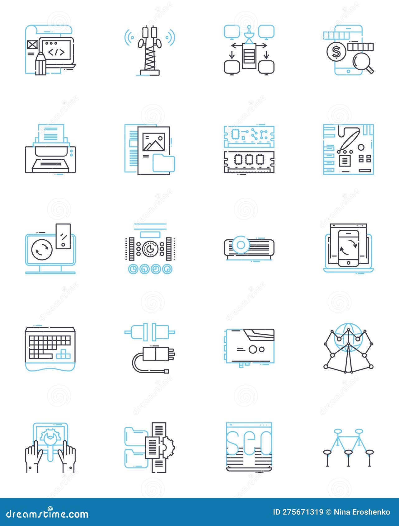 Big Processor Linear Icon. Modern Outline Big Processor Logo Con ... Big Processor Linear Icon. Modern Outline Big Processor Logo Con ...