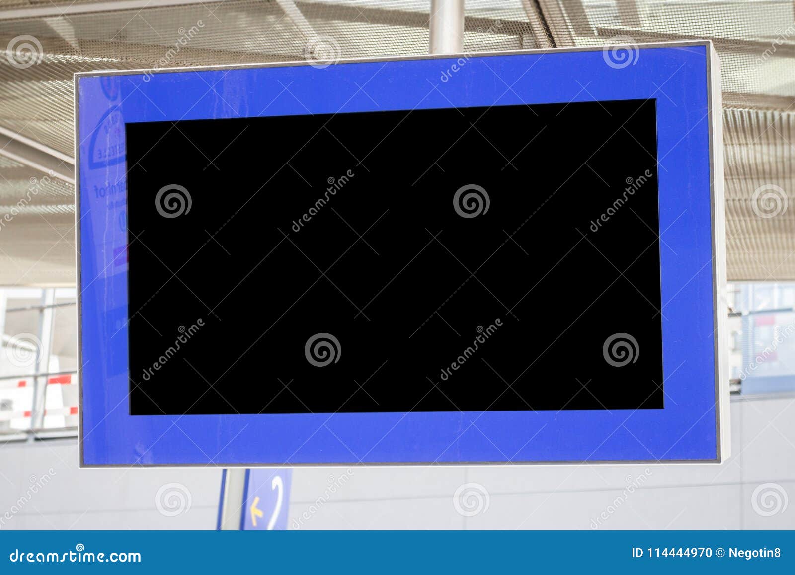 Screen mock up stock photo. Image of display, board - 114444970