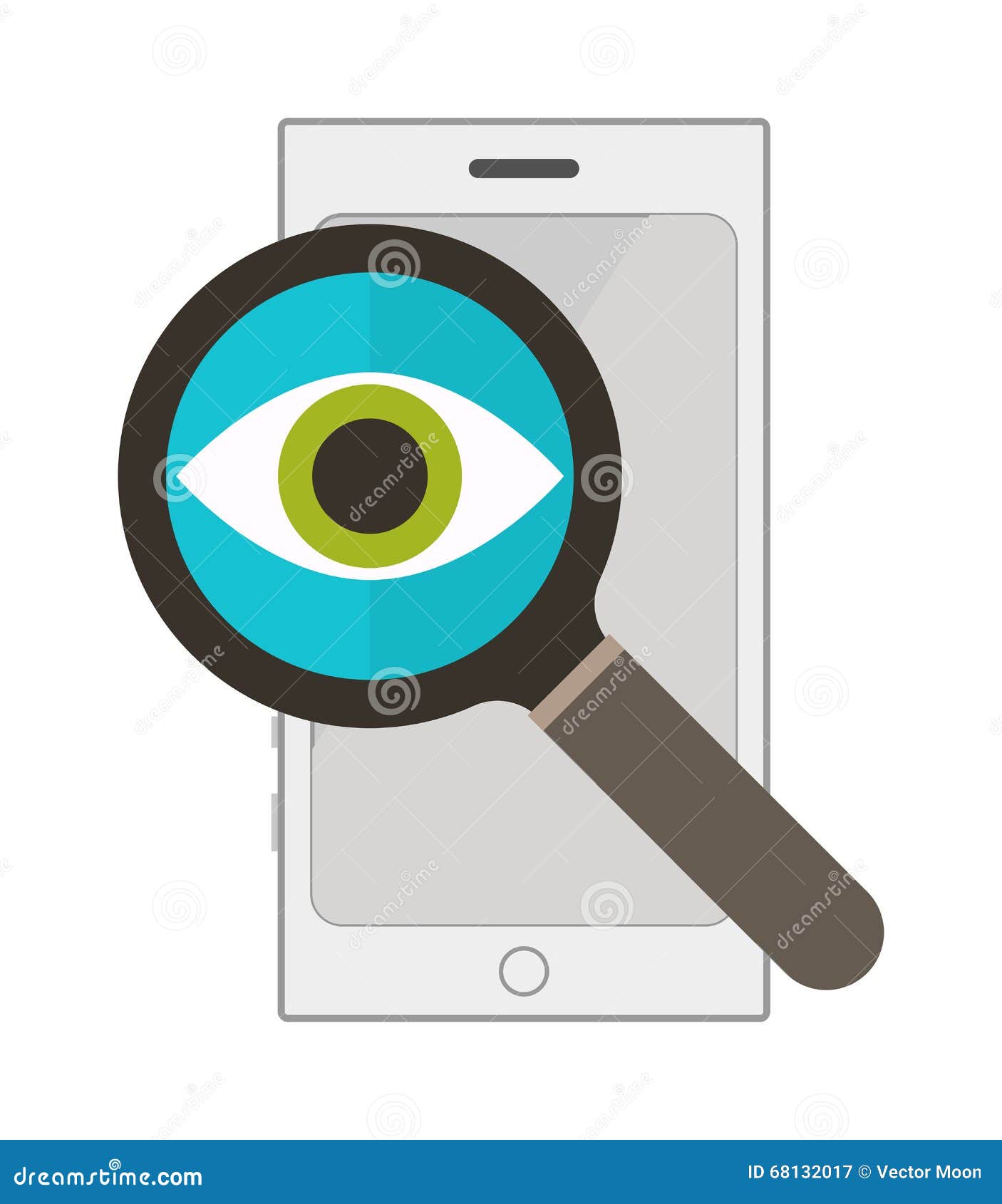 Information Search Vector Illustration Stock Vector - Illustration of ...