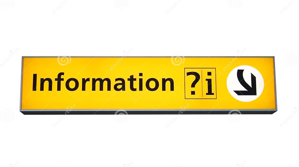 Information sign stock photo. Image of help, late, tourist - 1259538