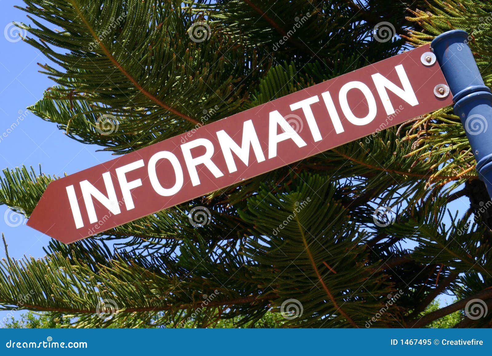 Information Sign stock image. Image of city, pole, signage - 1467495