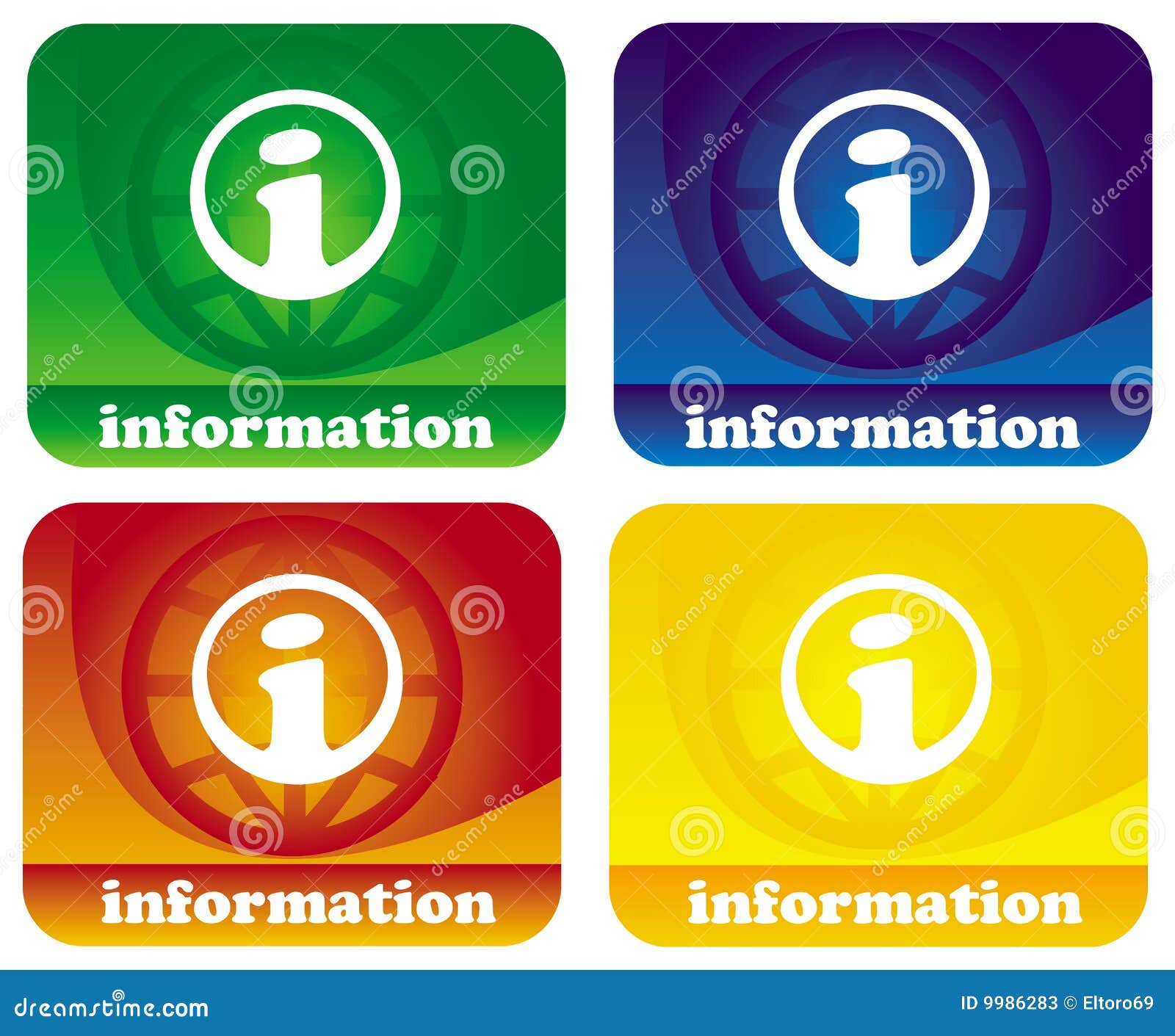 Information Sign On Screen Smartphone Icon. Vectr Symbol In Flat Style ...