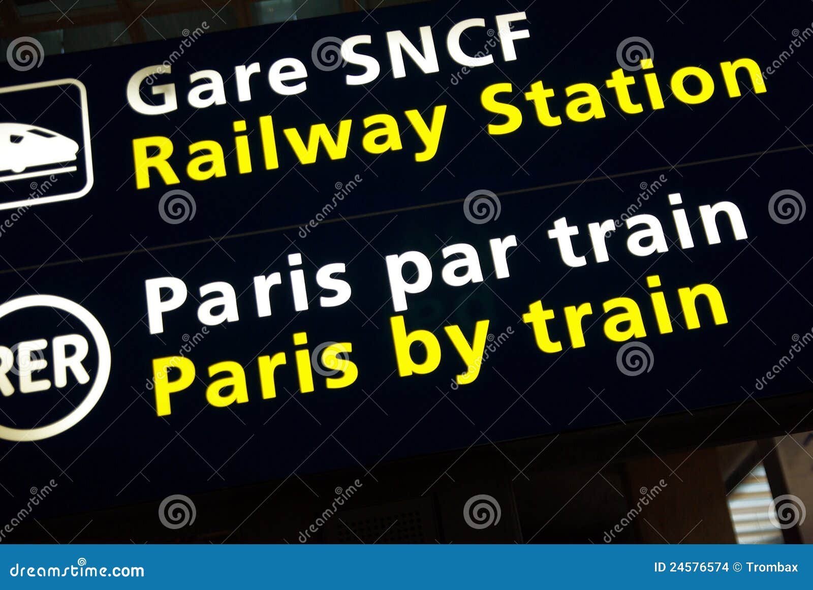 A Typical Information Sign On The Former German-German Border Between ...